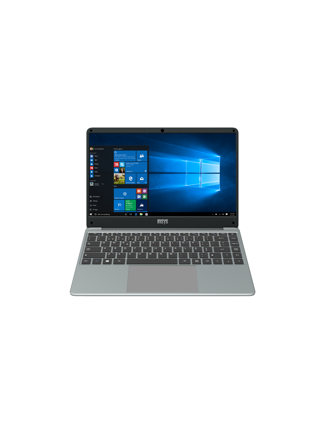 Portátil INSYS 14p WHA-14P2 Core i3-5005U | 8G | SSD 128G | Windows 10 Pro